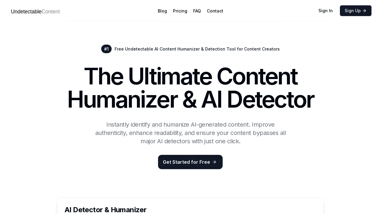 Undetectable Content - BestofAI